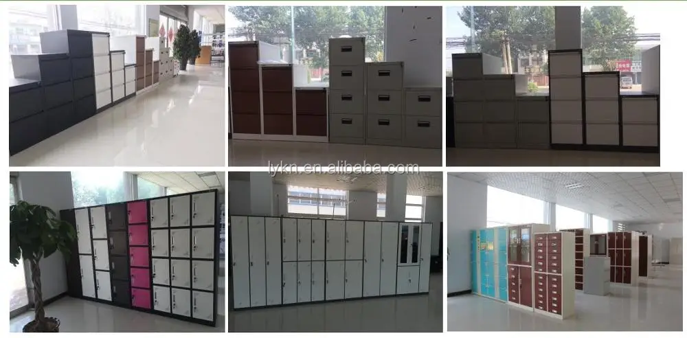 Office Design 3 Layer Drawer Filing Cabinet - Secure & Stylish