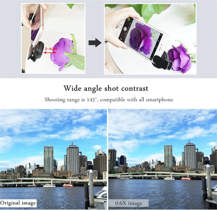 4k Hd Cover For Mobile Phone Smartphone Kit Camera Lenses - Buy Camera ...