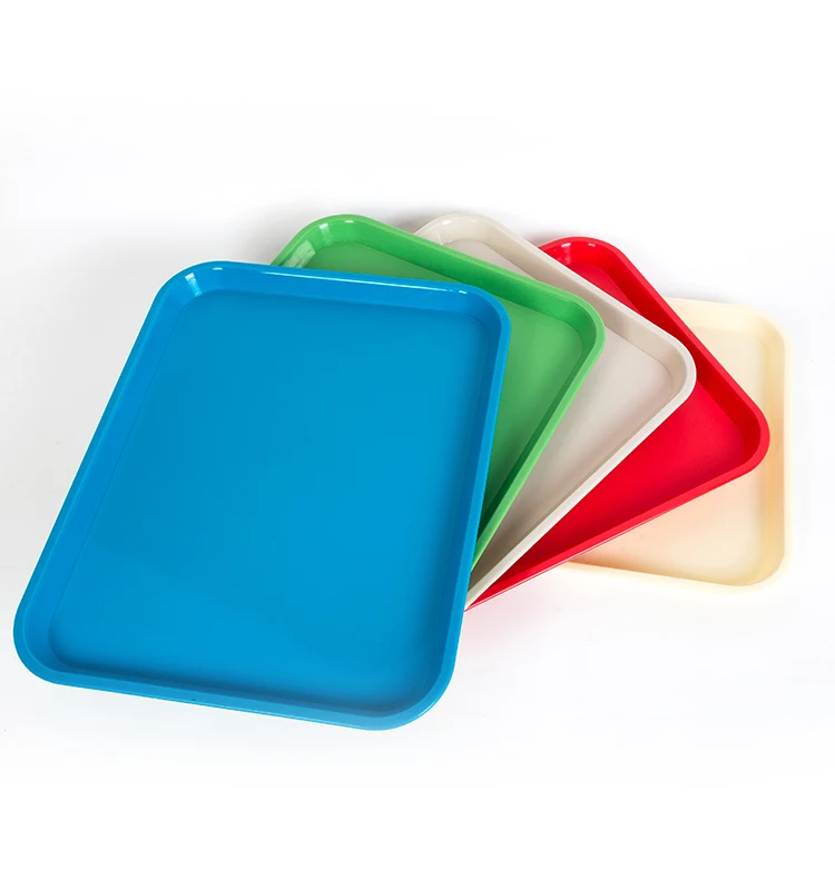 Eco-friendly Rectangular Dining Food Plastic Serving Tray - Buy Serving ...