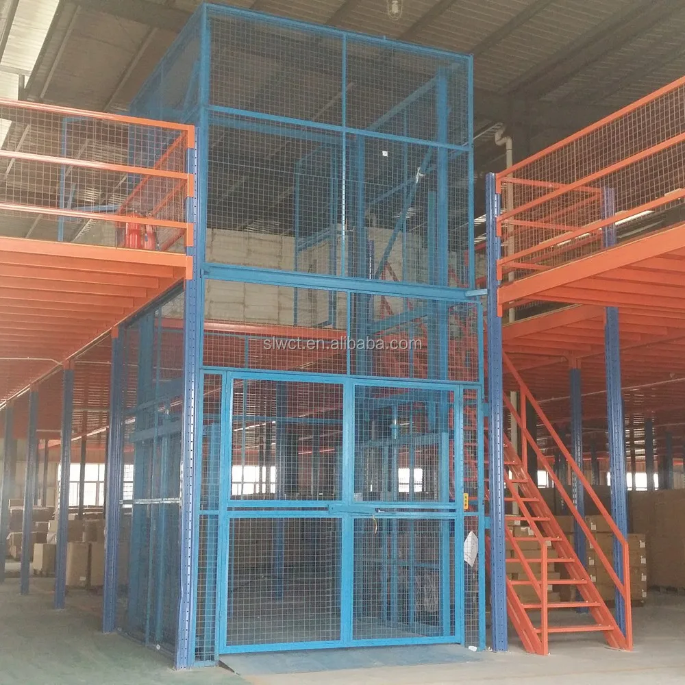 Goods Vertical Warehouse Lift Platform Freight Elevator - Buy Warehouse ...