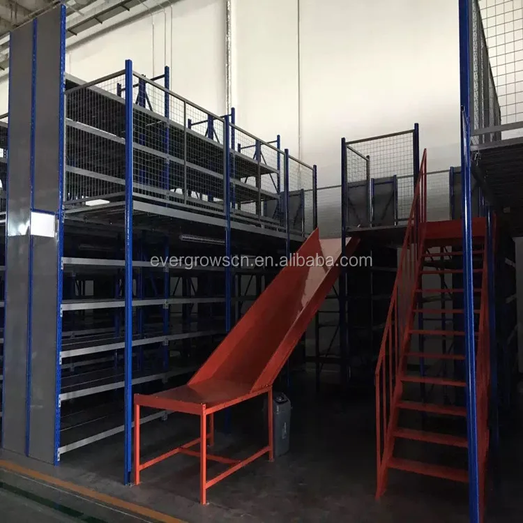 Mezzanine Floor Attic Loft Racking System Warehouse Roof Systems For ...