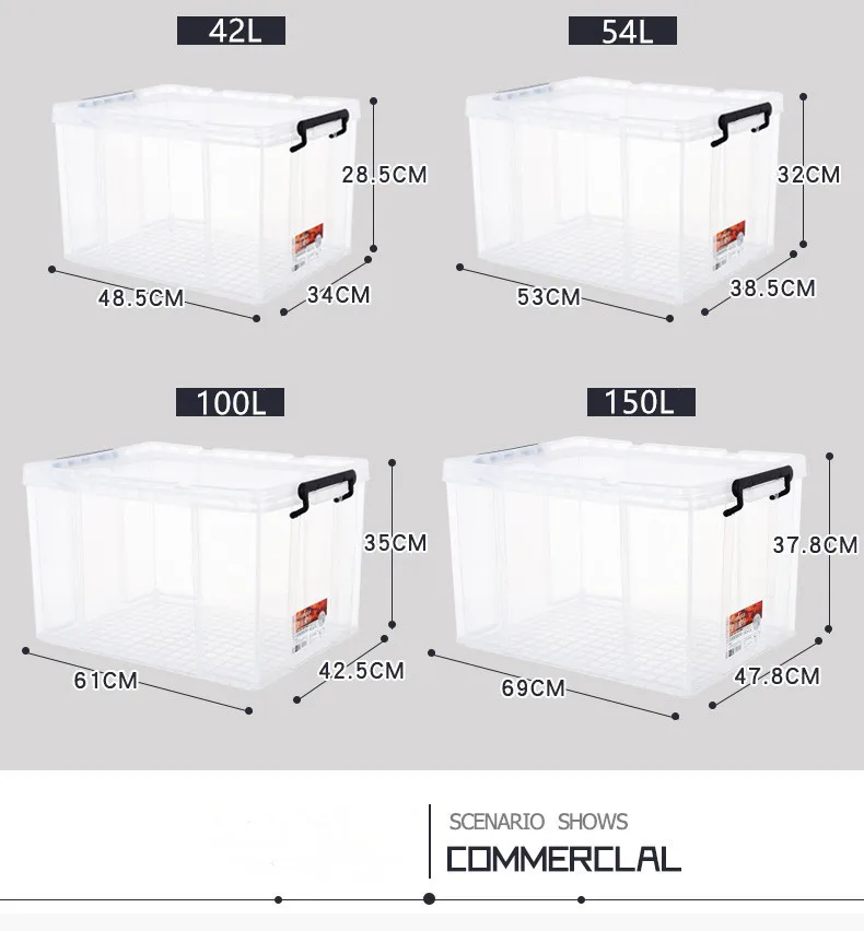 100L Plastic Container - Versatile, Durable, and Eco-friendly
