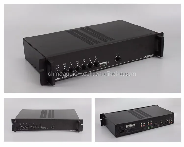 Merlaud 240W PA Mixer Amplifier AMH240.5EC - Versatile & Powerful