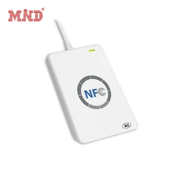 White Nfc Acr122u Rfid Smart Card Reader - Buy Acr122u Nfc Smart Card ...