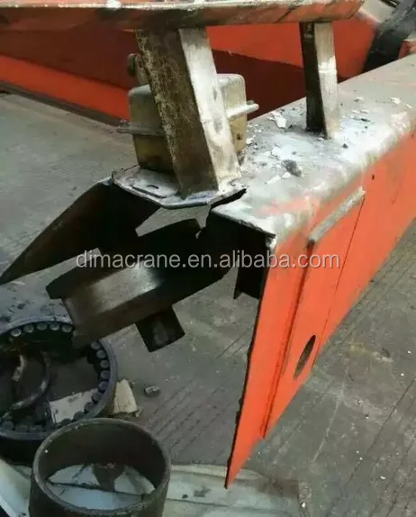 Anti-rail Biting Gnawing Derailing Proof Device for Crane