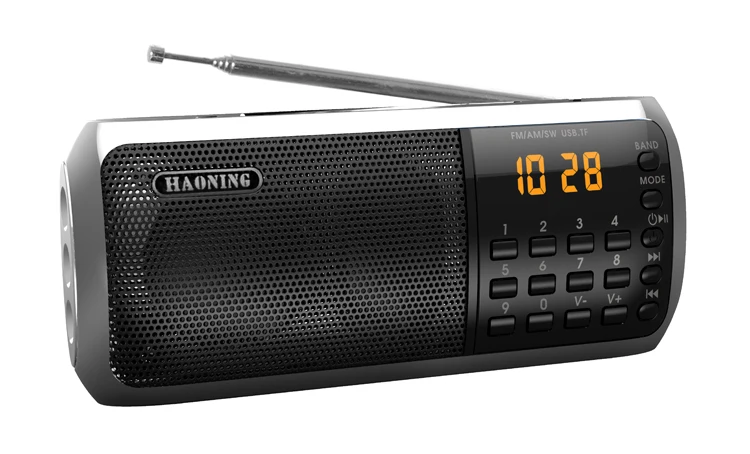 Best Small Radio - Portable AM/FM/SW Radio with USB TF
