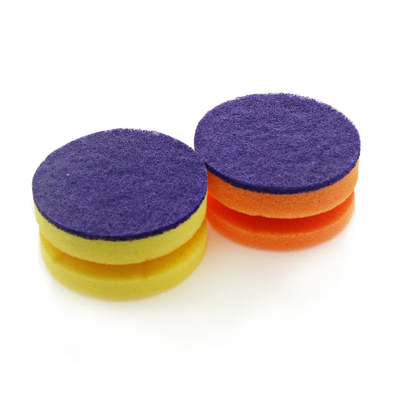 Kitchen Cleaning Round Shape Grip Sponge Scourer - Buy Round Sponge ...