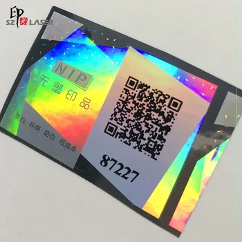 Qr Code Hologram Sticker Anti-fake Label - Buy Hologram Label Sticker ...