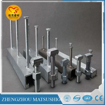 Carbon Steel Halfen C Cast In Channel Anchor Channel With Galvanized ...