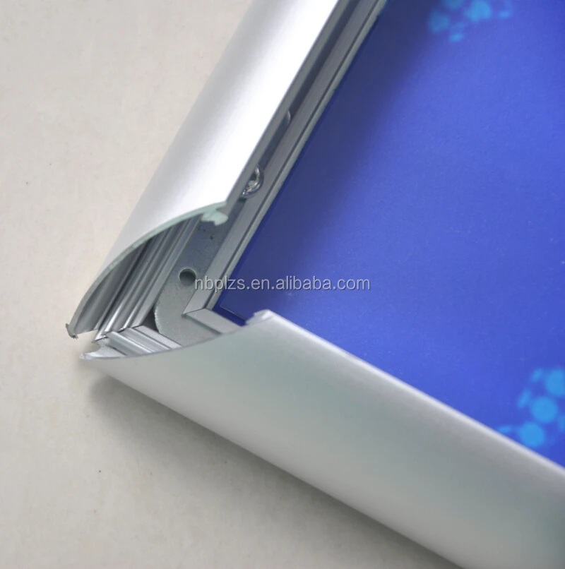 Snapper Frame B1 Aluminum Poster Snap Frame - Front Open