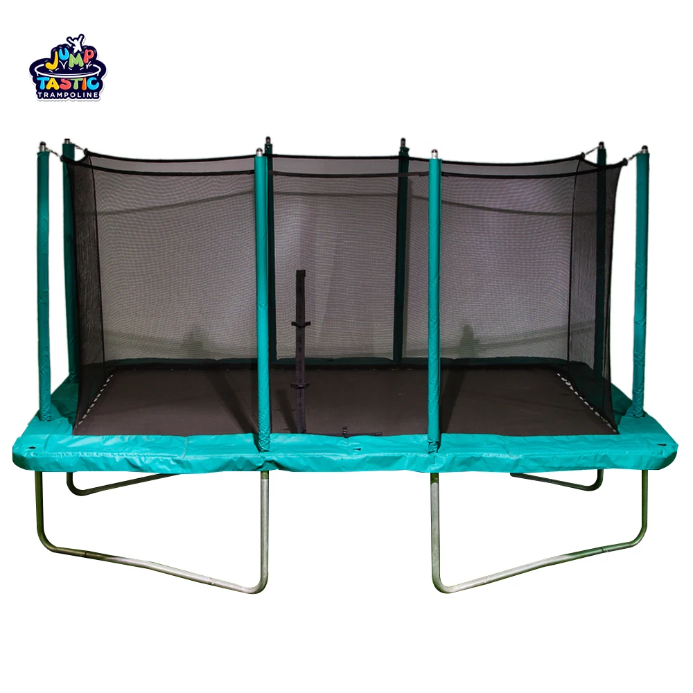 Jhx 7x10 Foot Outdoor Children Rectangular Trampoline With Padded ...