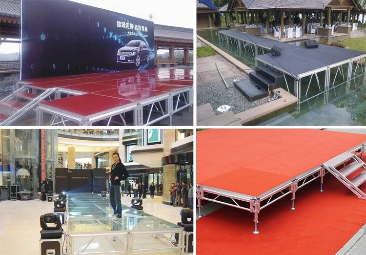 Adjustable Portable Modular Platform Moving Stage - Buy Platform Moving ...
