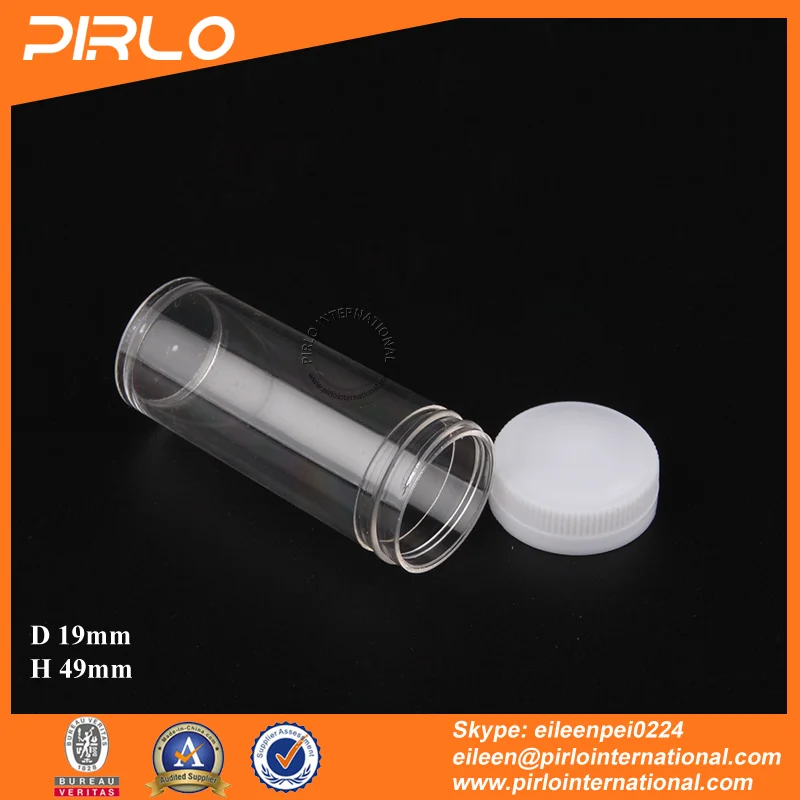 6ml 6g Clear Plastic Vial For Medical Use Small Refillable Pills ...