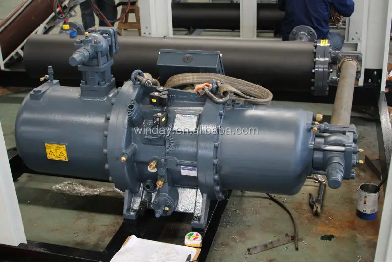 Single compresor series air cooled screw industrial water chillers ...