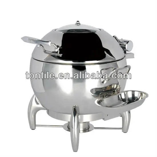 [tontile] Stainless Steel Round Buffet Soup Pot - Buy Buffet Chafer ...
