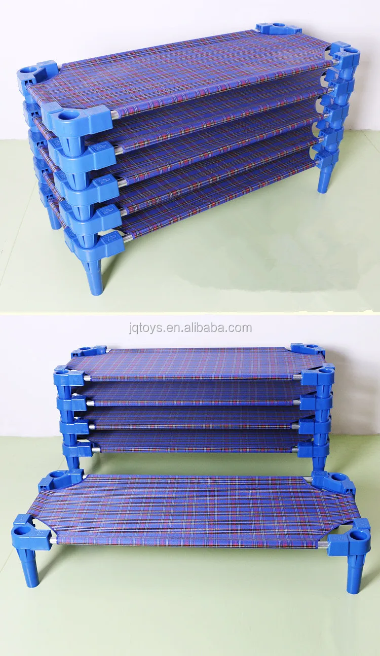 Stackable Plastic Children Mesh Bed Furniture for School Kids