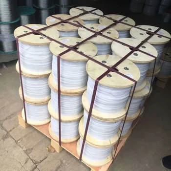 Export Galvanized Steel Wire Cable And Pvc Coated Steel Cable 7*7 7*19 ...