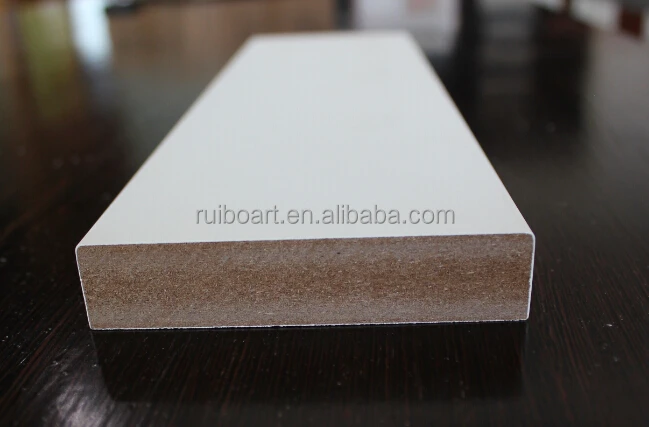 White Primed Mdf Baseboard Moulding - Buy Primed Mdf Brick Moulding ...