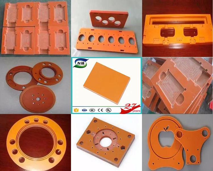 Insulating Smooth Surface High Temperature Resistant Bakelite Plate For ...