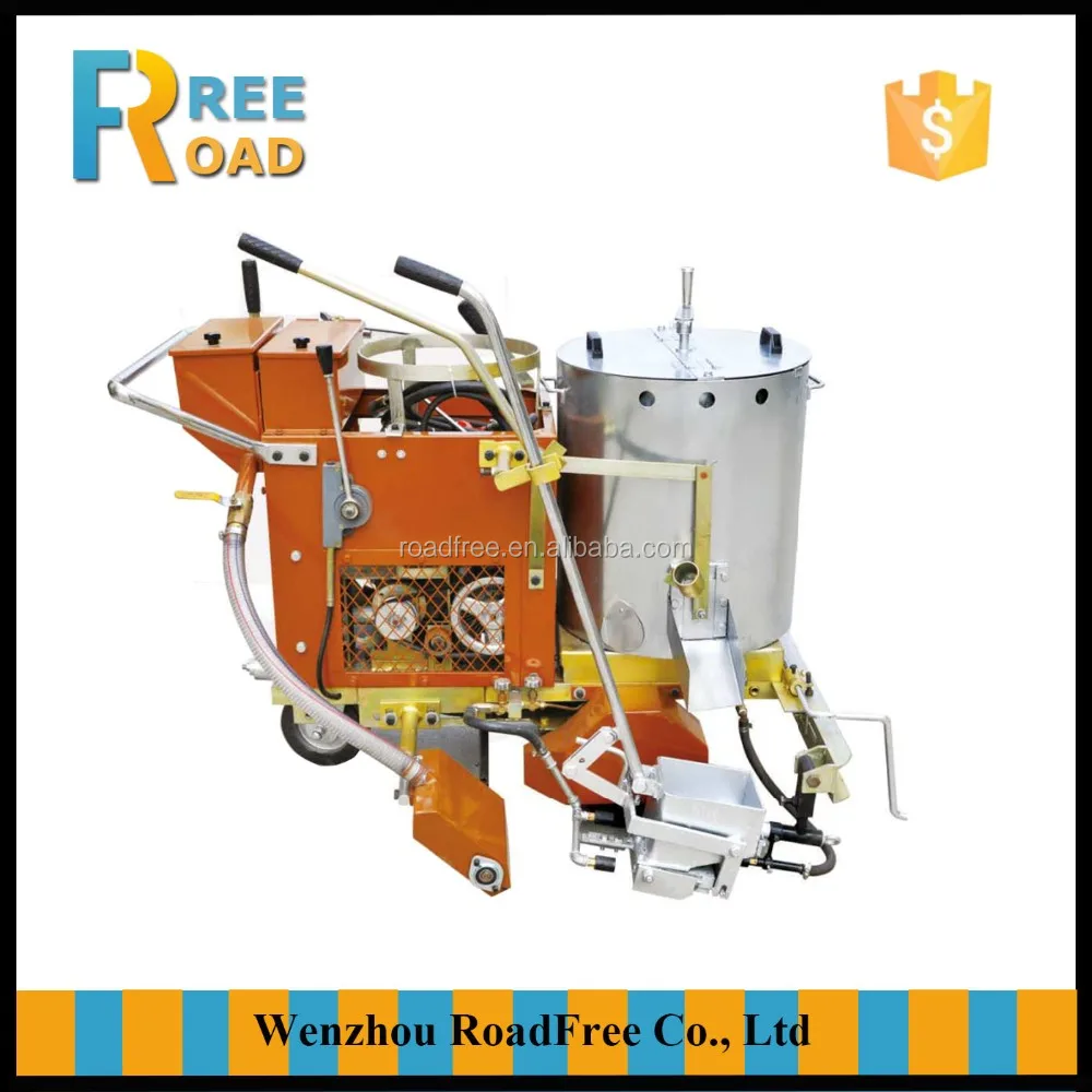 Self Propelled Automatic Thermoplastic Road Painting Machinery And ...