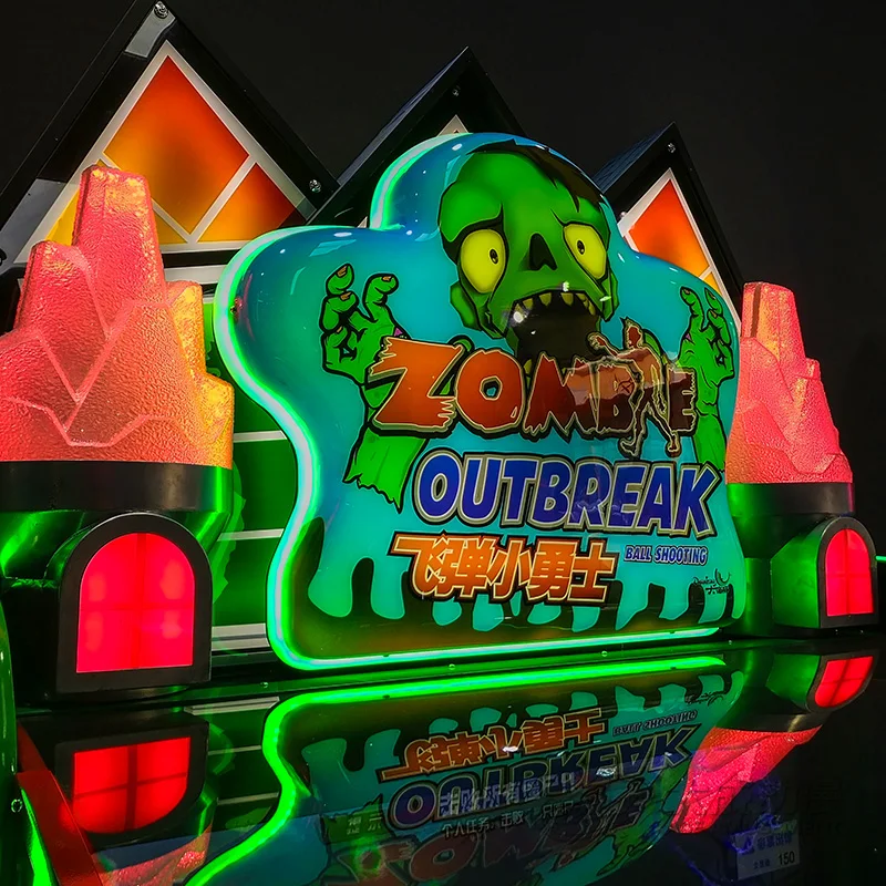 Zombie Outbreak - High Quality Coin Operated Arcade Game