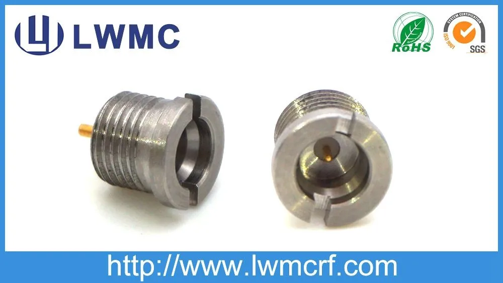 Smp Stainless Steel Male Thread Mounted Receptacle Rf Connector - Buy ...