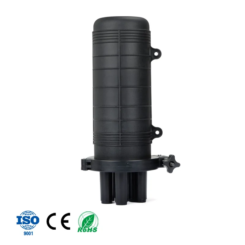 Optical Fiber Hot Melt Box Dome 4 Port Fiber Optic Dome Joint 24 Core ...