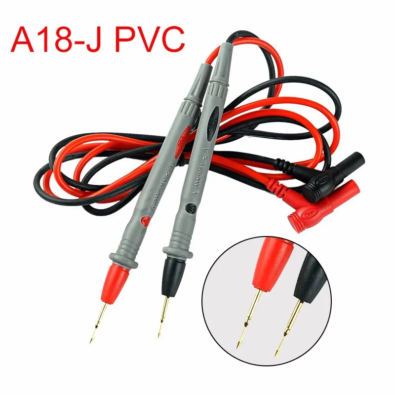 A-18 J Pvc 1000v 20a Ultra-sharp Gold-plated Multimeter Test Probes Kit ...