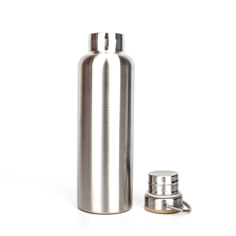 Double Wall Stainless Steel 25oz 750ml Vacuum Insulated Drink Bottle ...