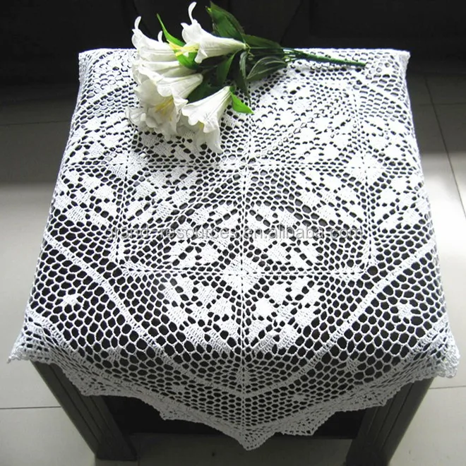 Wholesale Handicrafts Made Of Abaca Custom Hand Lace Crochet Tablecloth ...