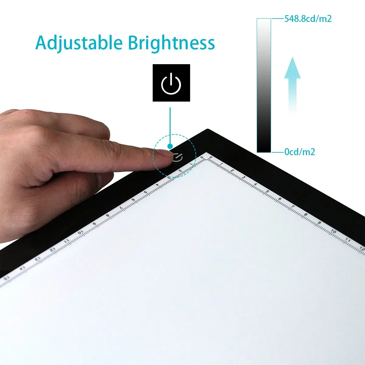 Huion A2 LED Tracing Light Pad - Perfect for Digital Drawing