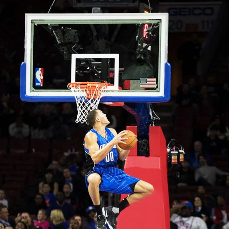 FIBA Standard Portable Basketball Stands - Adjustable & Durable