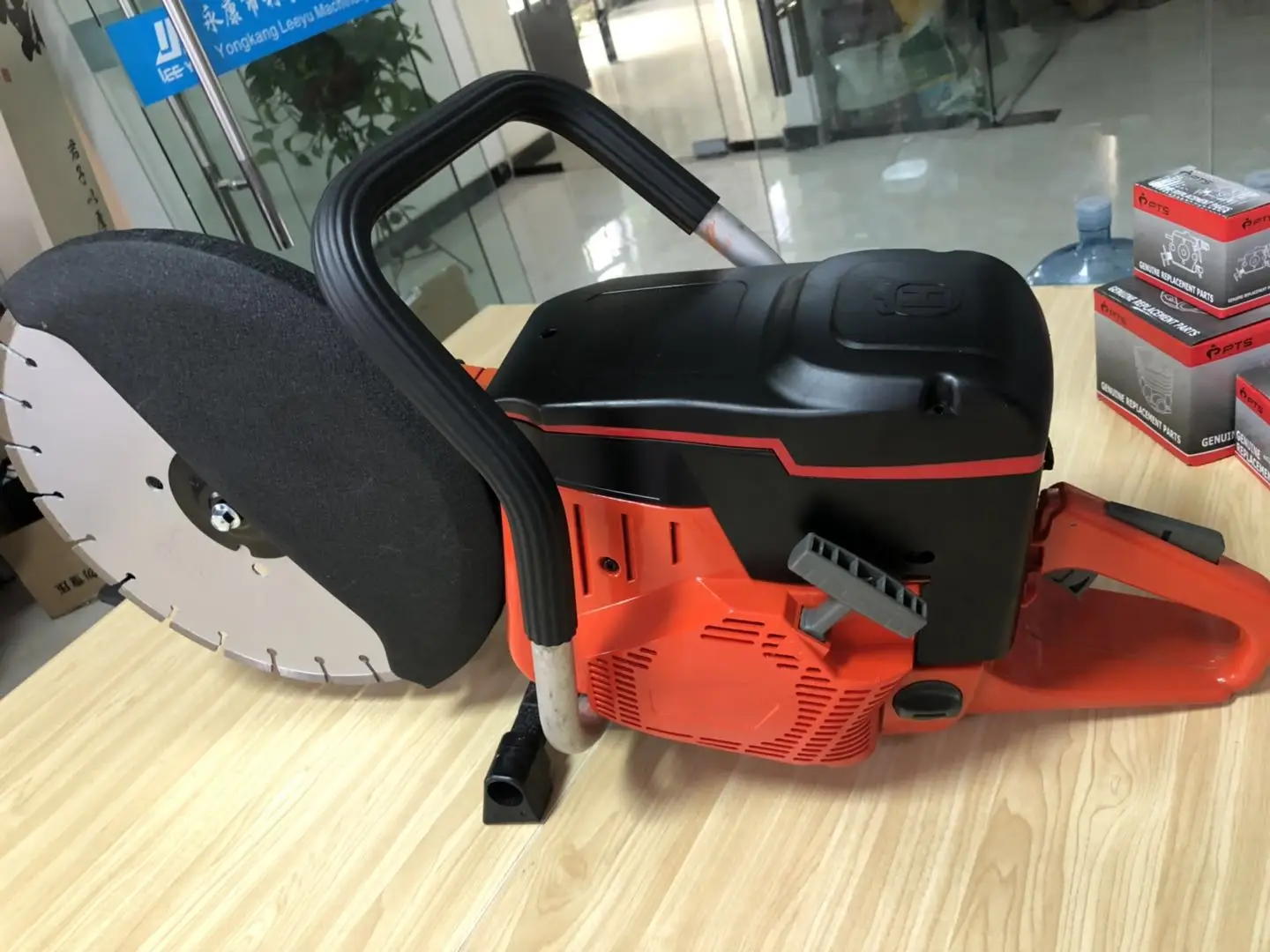 Professional Concrete Cut Off Double Blades 72cc Gasoline Double Blade ...