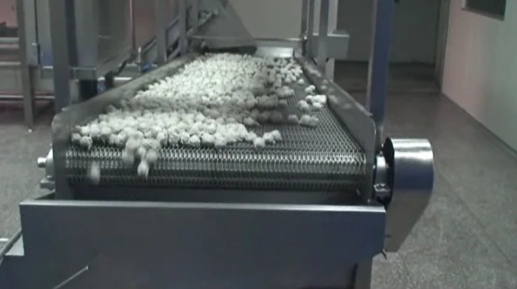 Full Automatic Meatball And Fishball Forming Machine Line Meat Cooking ...