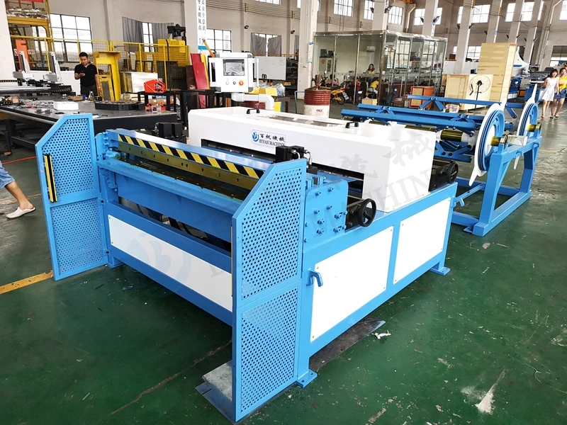 Air Conditioner Duct Makine Machine Hvac Duct Manufacturing Machine ...