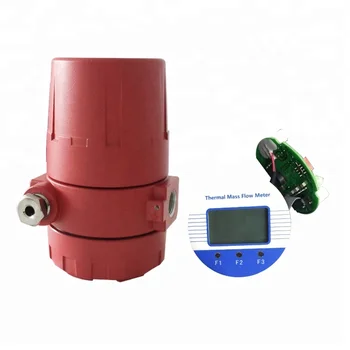 Gas Air Flow Totalizer Air Flow Transmitter Thermal Gas Mass Flow Meter ...