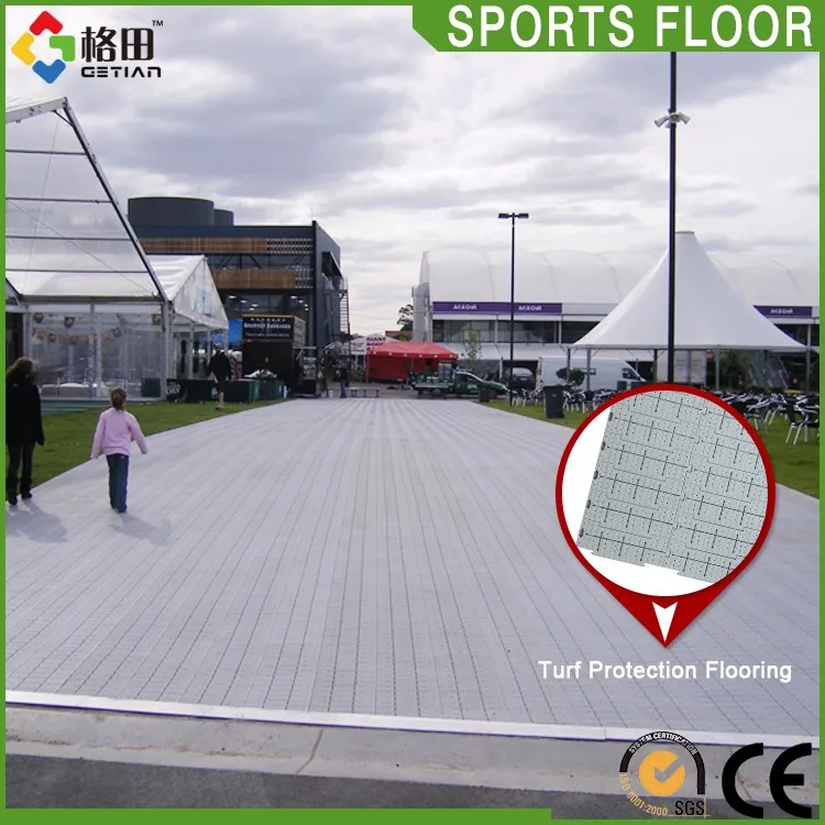 Ce Standard High-strength Portable Temporary Plastic Interlocking Floor ...