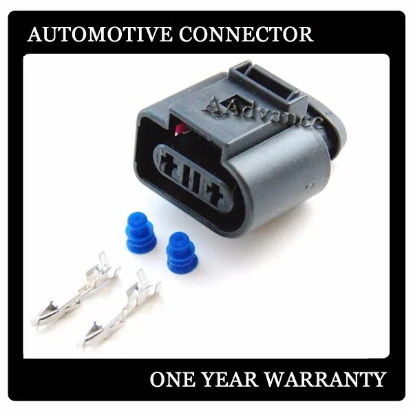 Auto Sealed Female 2 Pin Connector 1k0 973 202 1k0973202 For Japanese ...