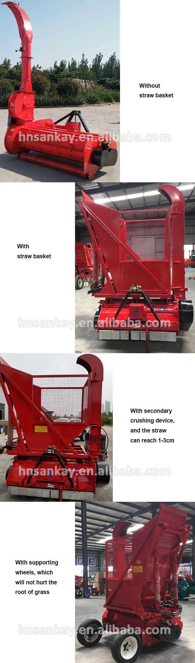 Tractor Pto Driven Forage Plants Green Fodder Harvester - Buy Tractor ...