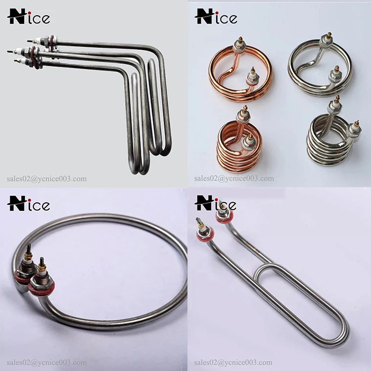 L Shape Tubular Heater Titanium Heating Element - Buy Heating Element,L ...