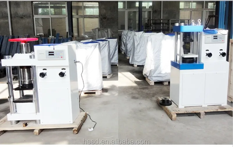 100kn Flexural And Compressive Concrete Block Testing Machine - Buy ...