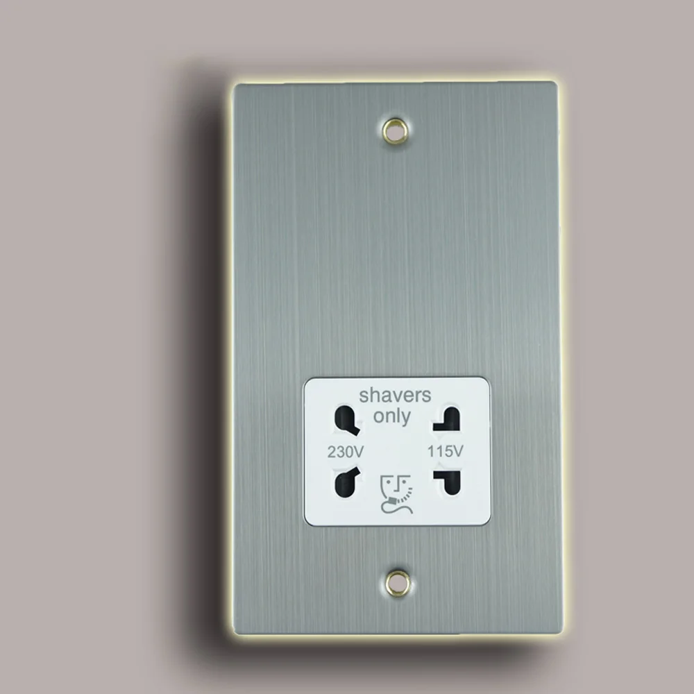 Standard Bathroom Shaver Socket for Hotel - 13A British