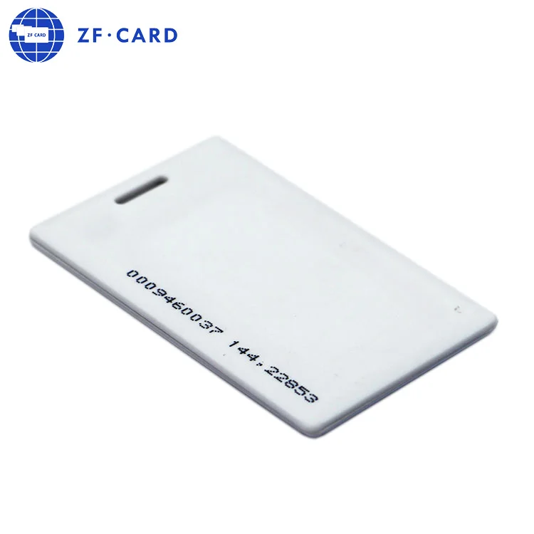 High Quality Tk4100 Blank Hole Punch Plastic Rfid Clamshell Key Card ...