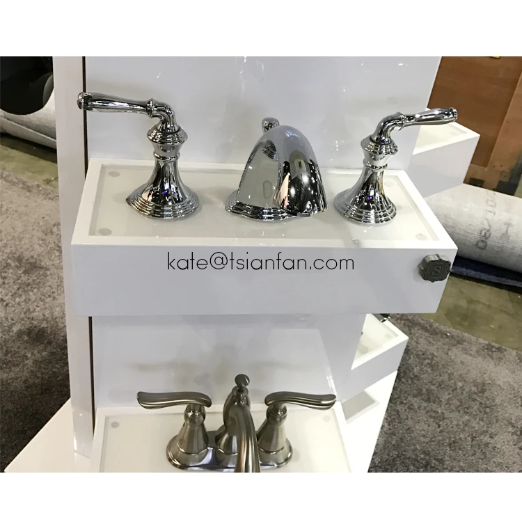 VM004 Sanitary Ware Faucet Display Rack - Customizable