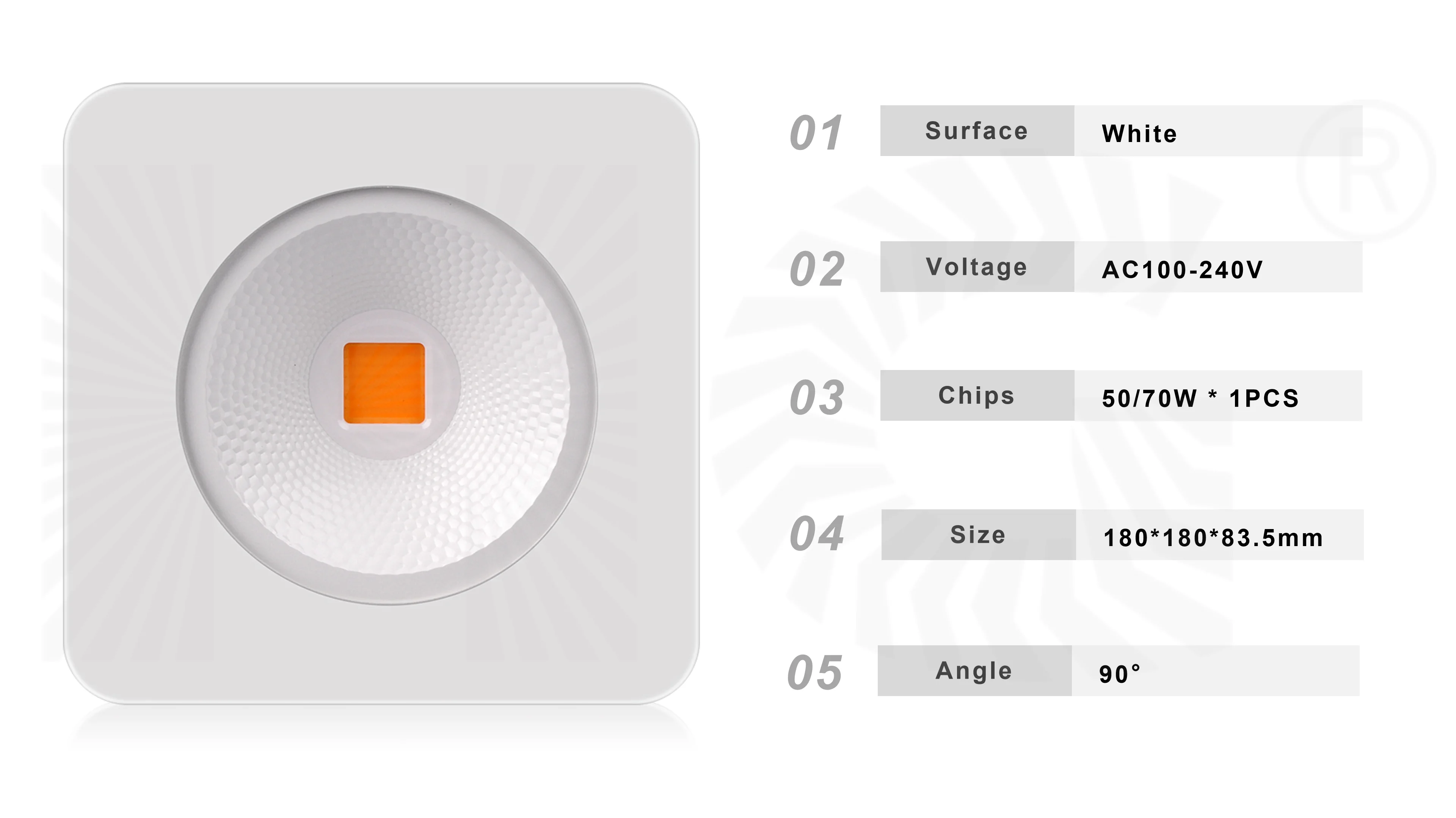 Health Lighting High Cri Ra98 Analog Solar Spectrum Led Lamp 5000k ...