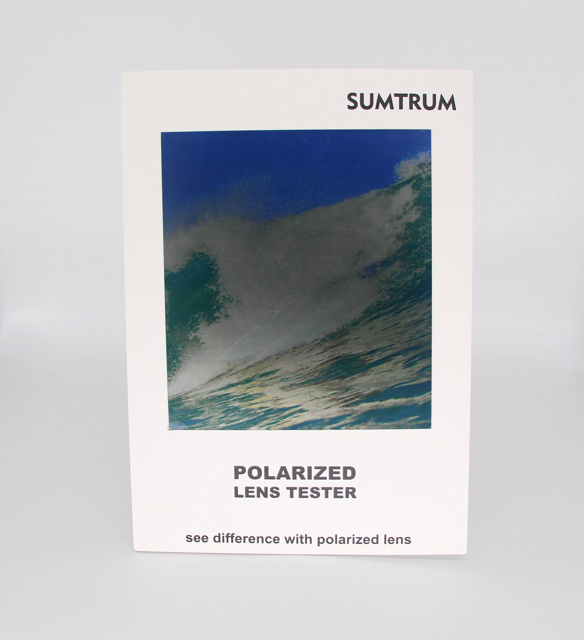 Stealth Polarized Sunglasses Test Picture Polarized Test Card With ...