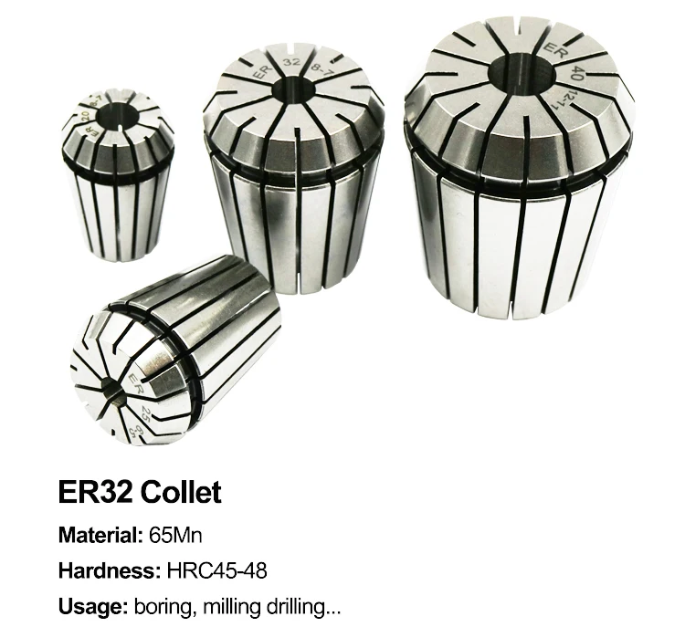 3-20mm Clamping Range Er32 Spring Collet Set For Lathe Collet Chuck ...