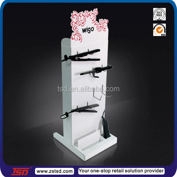 Retail Store Pos Floor Slatwall Power Tool Display Stand Tools Display ...