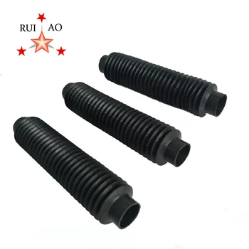 Rubber Dustproof Shaft Cover Round Cylinder Rod Bellows Cover - Buy ...