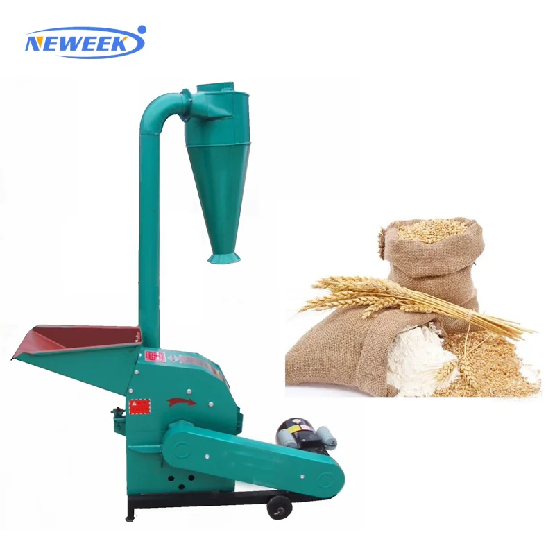 Neweek Automatic Soybean Pulverizing Power Hammer Mill Sorghum Grinding ...